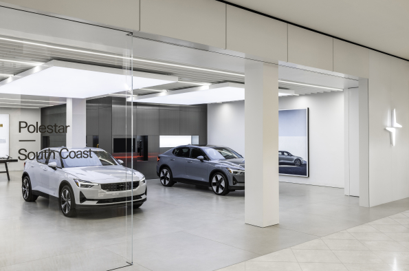 Polestar opens electric vehicle retail location at South Coast Plaza in ...